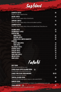 Main Menu – Sumo Sumo Sushi & Bar Grill